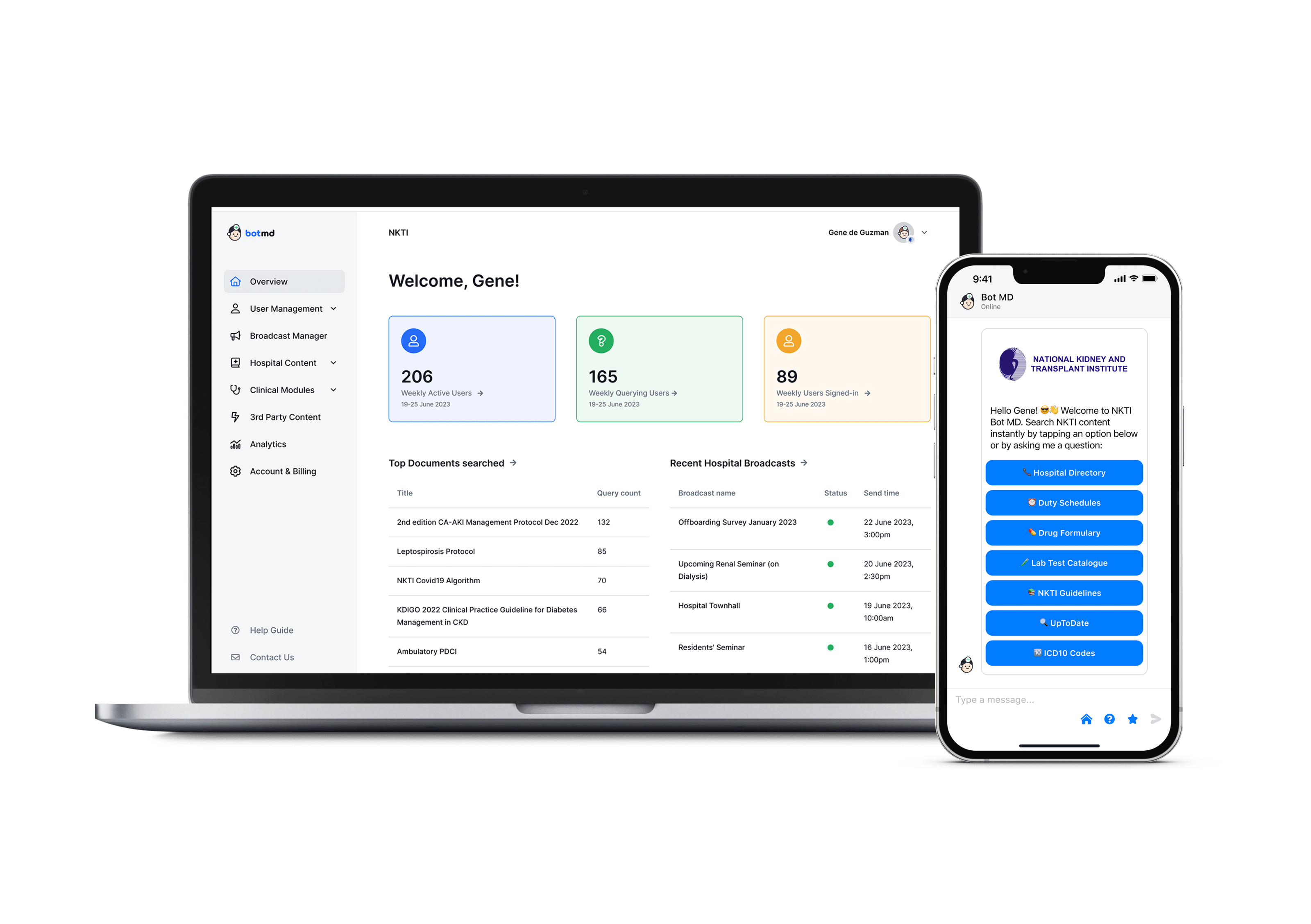 NKTI x Bot MD Hospital